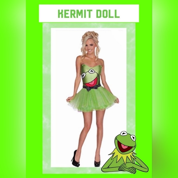 Disney | Other | Miss Kermit Deluxe Womens Kermit The Frog Deluxe ...